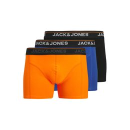 Jack & Jones Plus Jack & Jones Plus Boxershorts 'JACTHEODORE' Herren Gr&ouml;&szlig;e 8XL blau / grau / orange / schwarz