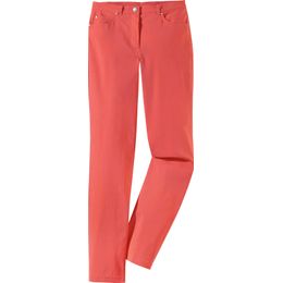 Stehmann Comfort line Damen 5-Pocket-Hose in elastischer Qualit&auml;t, hummerrot, Gr&ouml;&szlig;e 18