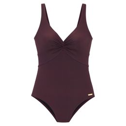 Lascana Badeanzug Damen Gr&ouml;&szlig;e 4XL aubergine