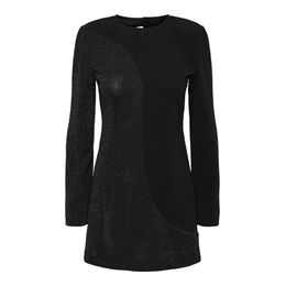 Y.A.S YAS Kleid 'KIMBERLY' Damen Gr&ouml;&szlig;e 38 schwarz / silber Winterkleid
