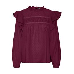 V&eacute;ro Moda Vero Moda Bluse 'VMTRINE' Damen Gr&ouml;&szlig;e L weinrot