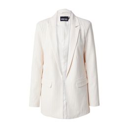 Pieces Blazer 'PCBOZZY' Damen Gr&ouml;&szlig;e 42 beige / grau