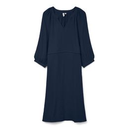 V&eacute;ro Moda Vero Moda Kleid 'VMBEVERLY' Damen Gr&ouml;&szlig;e 36 navy Winterkleid