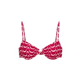Lscn By Lascana Bikinitop Damen Gr&ouml;&szlig;e 75 fuchsia / pastellpink / hellrot