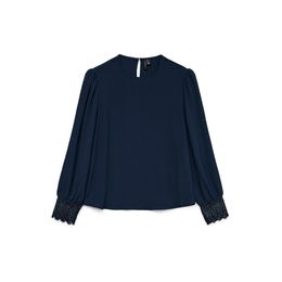 V&eacute;ro Moda Vero Moda Bluse 'VMALVA' Damen Gr&ouml;&szlig;e M navy