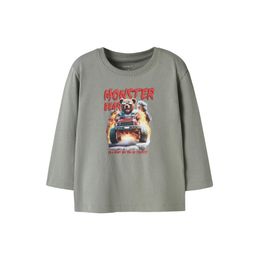 name it Shirt 'NMMVOTO' Jungen Gr&ouml;&szlig;e 104 dunkelgelb / grau / rot / schwarz