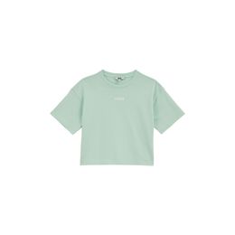 WE Fashion T-Shirt M&auml;dchen Gr&ouml;&szlig;e 122/128 hellgrau / mint