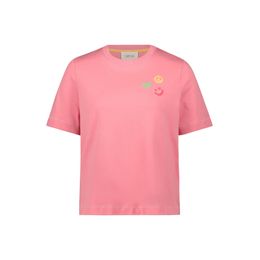 Cartoon T-Shirt Damen Gr&ouml;&szlig;e XXXL hellgelb / hellgr&uuml;n / rosa / pitaya