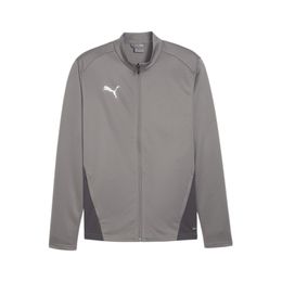 Puma Trainingsjacke 'Team Goal' Herren Gr&ouml;&szlig;e S dunkelgrau / wei&szlig;