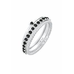 Elli Ring Damen Gr&ouml;&szlig;e 52 schwarz / silber