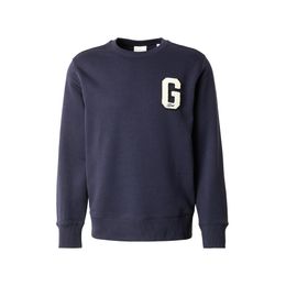 Gant Sweatshirt Herren Gr&ouml;&szlig;e XL elfenbein / dunkelblau