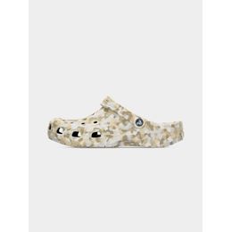 Crocs Clogs 'Classic Confetti' Damen Gr&ouml;&szlig;e 48/49 khaki / schilf / wei&szlig;