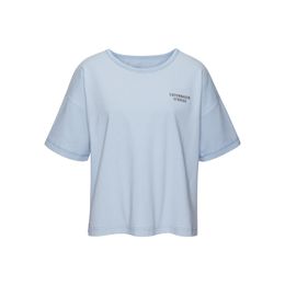 Copenhagen Studios Schlafshirt Damen Gr&ouml;&szlig;e XL hellblau / grau