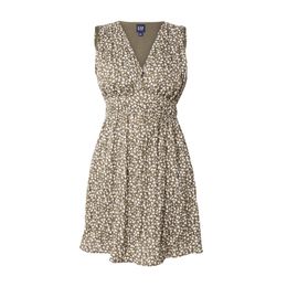 GAP Kleid Damen Gr&ouml;&szlig;e 42 oliv / wei&szlig; Winterkleid