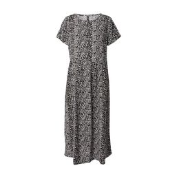 ZABAIONE Kleid Damen Gr&ouml;&szlig;e 44 beige / schwarz / wei&szlig; Sommerkleid