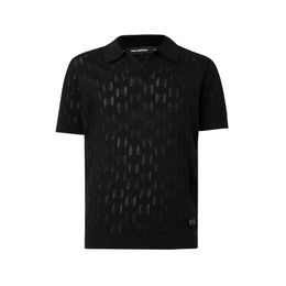 K by KARL LAGERFELD Karl Lagerfeld Poloshirt Herren Gr&ouml;&szlig;e L schwarz