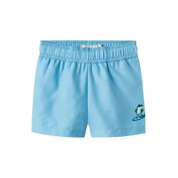 name it Badeshorts 'NMMZAKA' Jungen Gr&ouml;&szlig;e 104 azur