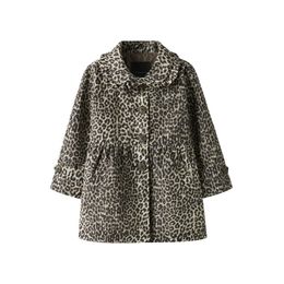 name it Coat 'NMFMadelin' girl size 128 Ecru / Olive / Black