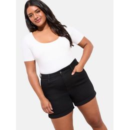 Friends Like These Shorts Damen Gr&ouml;&szlig;e 34 black denim
