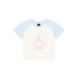 Jordan T-Shirt 'LOVE IS IN THE AIR' M&auml;dchen Gr&ouml;&szlig;e 163/176 hellblau / rosa / wei&szlig;