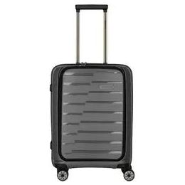 Travelite Koffer AIR BASE 4w Trolley S Vortasche, Anthrazit