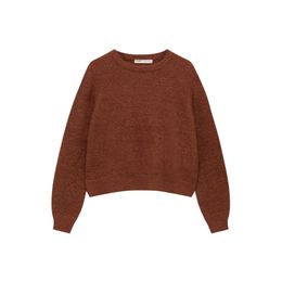 Pull&Bear Pull&bear Pullover Damen Gr&ouml;&szlig;e S braun