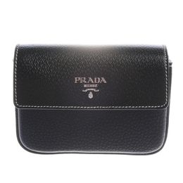 Prada Clutch Damen Gr&ouml;&szlig;e One Size Second Hand schwarz