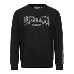 Lonsdale Sweatshirt 'Kirklinton' male Black size M