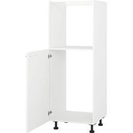 Backofen/K&uuml;hlumbauschrank KOCHSTATION, B:60cm H:150cm T:56cm, wei&szlig;, Schr&auml;nke, ""KS-Scafa"", Breite/H&ouml;he: 60/150 cm, wahlweise T&uuml;ranschlag rechts oder