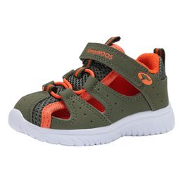 Kangaroos M&auml;dchen Sandale "KI-Rock Lite EV", Gr. 24, gr&uuml;n, Synthetik, Textil, Schuhe