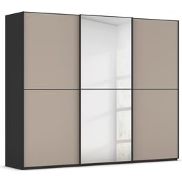 Schwebet&uuml;renschrank Rauch, B:271cm H:223cm T:68cm, beige, Holzwerkstoff, Schr&auml;nke, "Kleiderschrank Schrank Garderobe Schlafzimmerschrank SCALE-DUO",