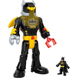 Mattel Kinder Actionfigur "Imaginext DC Super Friends einsetzbarer Batman mit Exo-Anzug Roboter", bunt, Kunststoff, H:31,1cm, Spielfiguren, mit Licht
