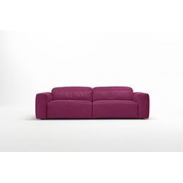 2,5-Sitzer Egoitaliano, B:242cm H:95cm T:109cm, pink, Sofas, "Beverly, Designsofa mit erstklassigem Sitzkomfort und tollen Details", Breite 242 cm,