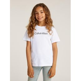 Calvin Klein Jeans "INST. LOGO SS T-SHIRT" f&uuml;r Kinder bis 16 Jahre und mit Logoschriftzug