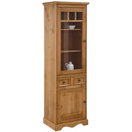 Vitrine OTTO HOME, beige, Wohnzimmer, Schr&auml;nke, "Melissa", H&ouml;he 190 cm