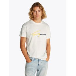 Tommy Jeans "TJM REG SIGNTR DNA TEE EXT" Mit Rundhalsausschnitt