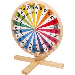 Small Foot Kinder Spiel "Gl&uuml;cksrad", bunt, Holz, B:35cm H:40cm T:35cm, Spiele