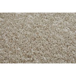 ANDIAMO Teppichboden "Portland, Velours, Made in Netherlands", B : 400cm 1 Stk., 11mm, L: 600cm, beige, Schlafzimmer, Teppiche, Uni Farben, Breite