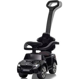 Jamara Kinder Rutscherauto "BMW M5 2in1", schwarz, Kunststoff, B:35,5cm H:101,5cm T:79,5cm, Rutschautos