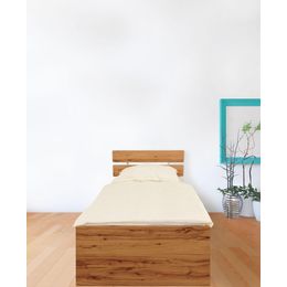 Futonbett Priess, B:96cm, braun, Betten, "Lissabon"