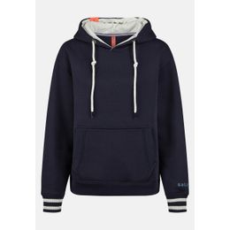 SALZHAUT Damen Kapuzenpullover "Hoodie &Uuml;LKEN", blau, Gr. XL, Obermaterial: 65% Baumwolle CO. 35% Polyester PES., Pullover