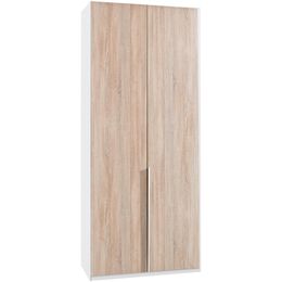 Kleiderschrank wimex, B:90cm H:208cm T:58cm, wei&szlig;, Schlafzimmer, Schr&auml;nke, "New York", in vielen Breiten, 208 oder 236cm hoch