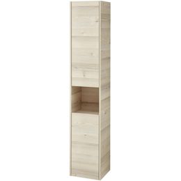 Hochschrank SAPHIR, B:35cm H:185,5cm T:32,5cm, beige, Badezimmer, Schr&auml;nke, "Quickset 393"