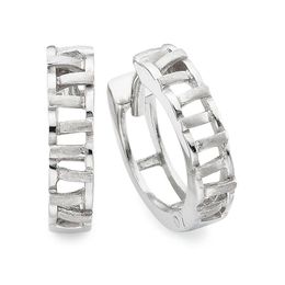 Bruno Banani Damen Paar Creolen "Schmuck Geschenk Silber 925 Ohrschmuck Ohrringe", 14mm, Silber 925 (Sterlingsilber), silber, Silber 925