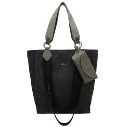 Damen Henkeltasche "Izzy02", Fritzi aus Preussen, grau, Baumwolle, mehrfarbig, Taschen, mit abnehmbarem Brillenetui