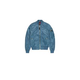 Damen Bomberjacke "MA-1 VF Light W", blau, Gr. XS, Alpha Industries, Obermaterial: 100% Nylon, Futter: 100% Nylon, Jacken