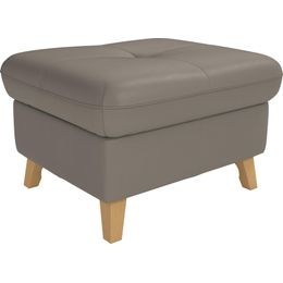 Sit & More Stauraumhocker SIT & MORE, B:76cm H:47cm T:63cm, grau, Hocker, "G&ouml;teborg", mit Federkern