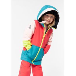 WeeDo M&auml;dchen Winterjacke "COSMO LOVE", bunt, Gr. 116, Obermaterial: 100% Polyester, Futter: 50% Polyamid, 50% Polyester; F&uuml;llung: 100% Polyester,