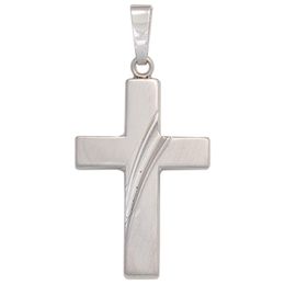 Jobo Damen Kreuzanh&auml;nger "Anh&auml;nger Kreuz", Silber 925 (Sterlingsilber), silber, Silber 925 (Sterlingsilber), Schmuckanh&auml;nger, 925 Silber