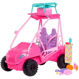 Barbie Kinder Spielzeug-Auto "Barbie Mysteries: Mission Strand Ultimativer Strand-Buggy", pink, Kunststoff, B:17cm H:25cm T:35cm, Spielzeugfahrzeuge